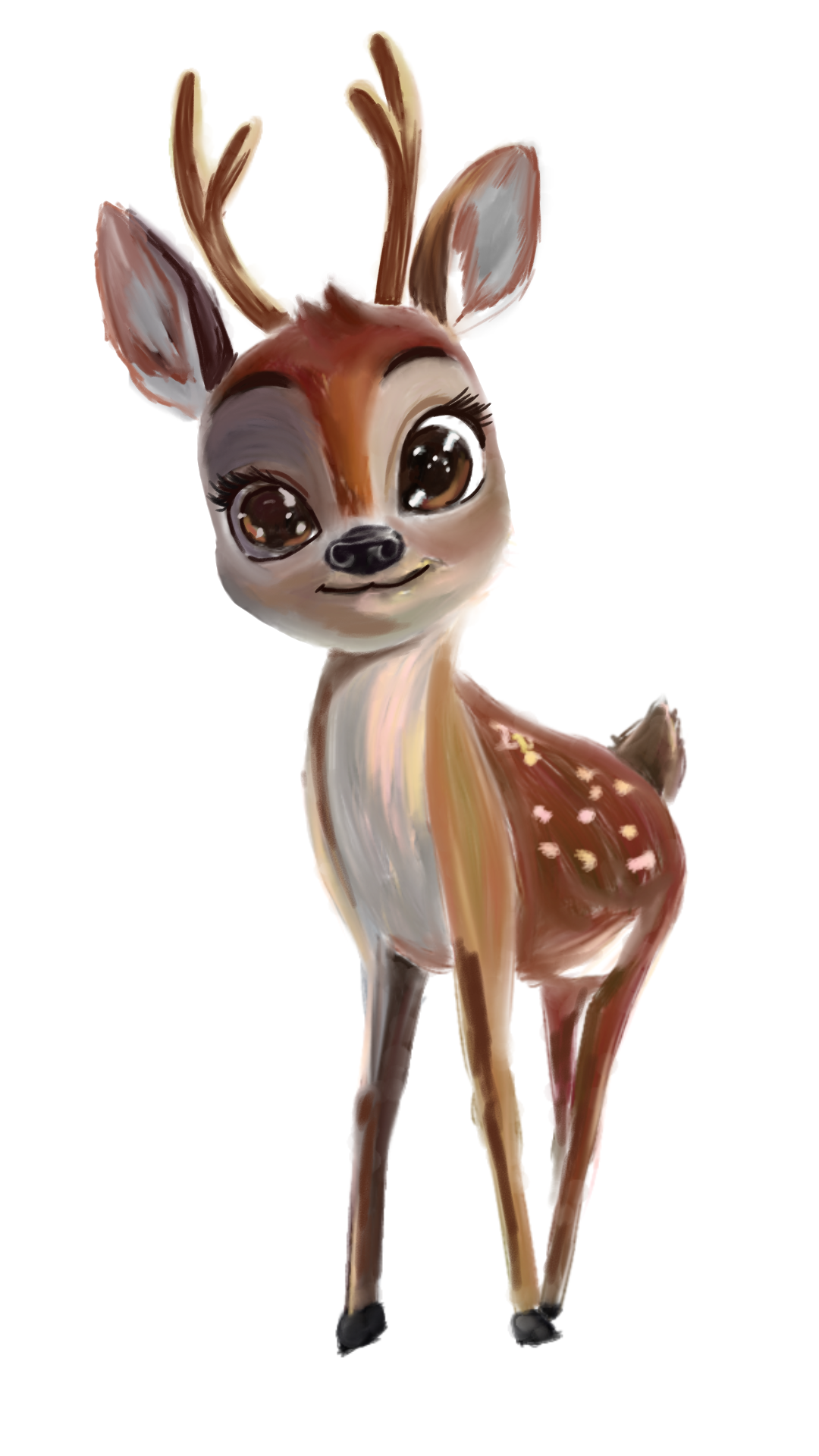 cute deer - ibisPaint