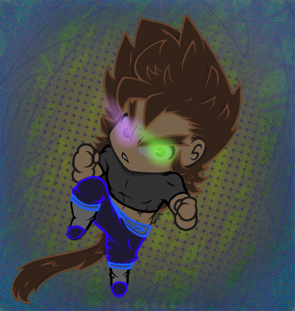 My new dbz oc - ibisPaint