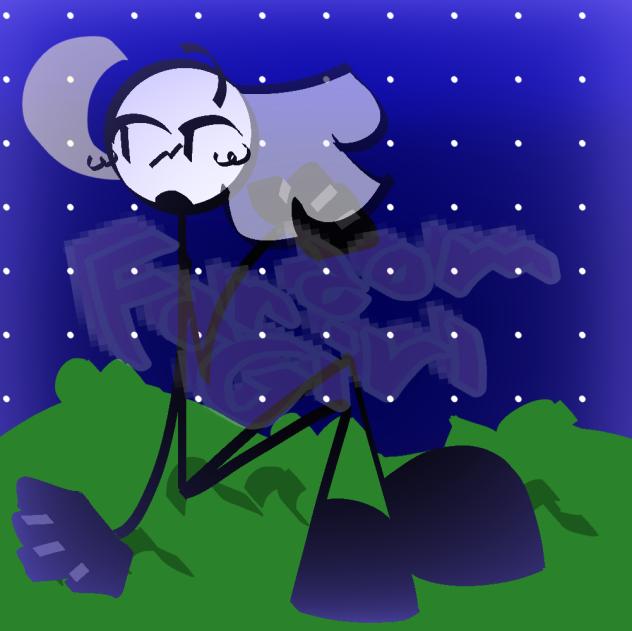 Art of my stick figure OC!! ^^ - ibisPaint