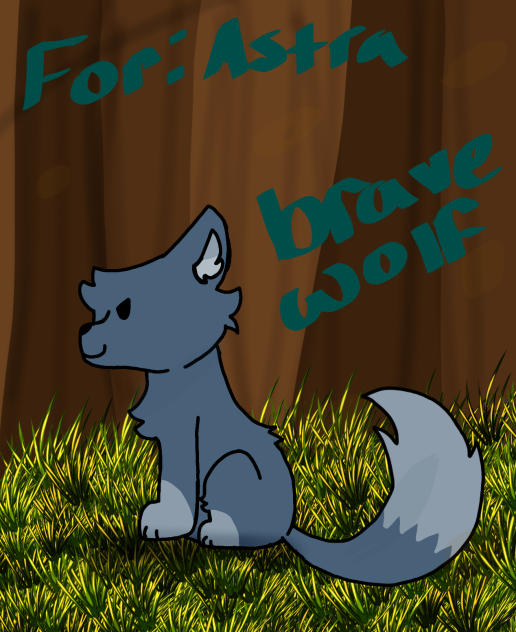 brave wolf - ibisPaint