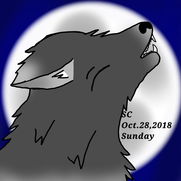 Howling Wolf - ibisPaint
