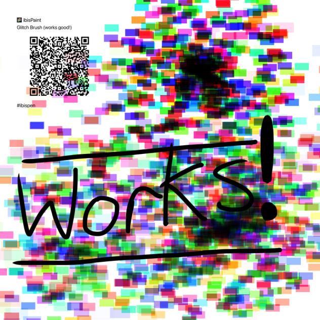 Glitch Pen (actually works!) - ibisPaint