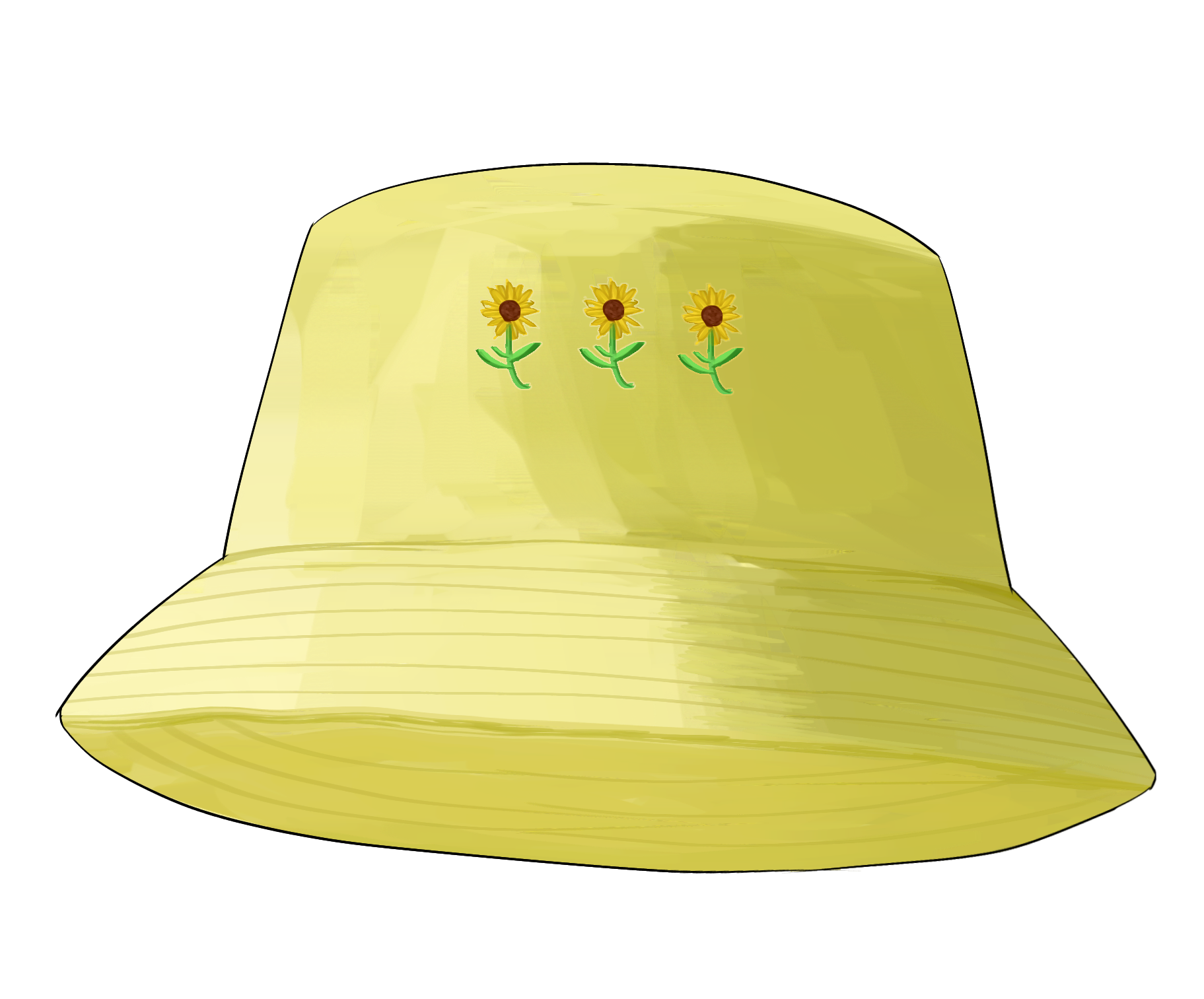 Bucket hat - ibisPaint
