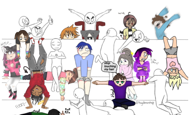 Crazy collab - ibisPaint