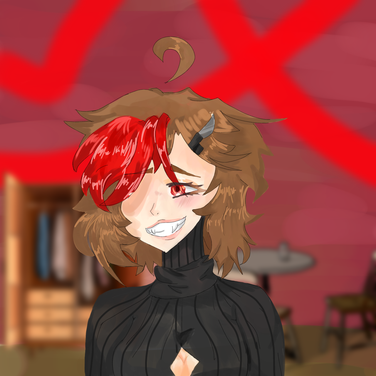 hairpin - knife - ibisPaint