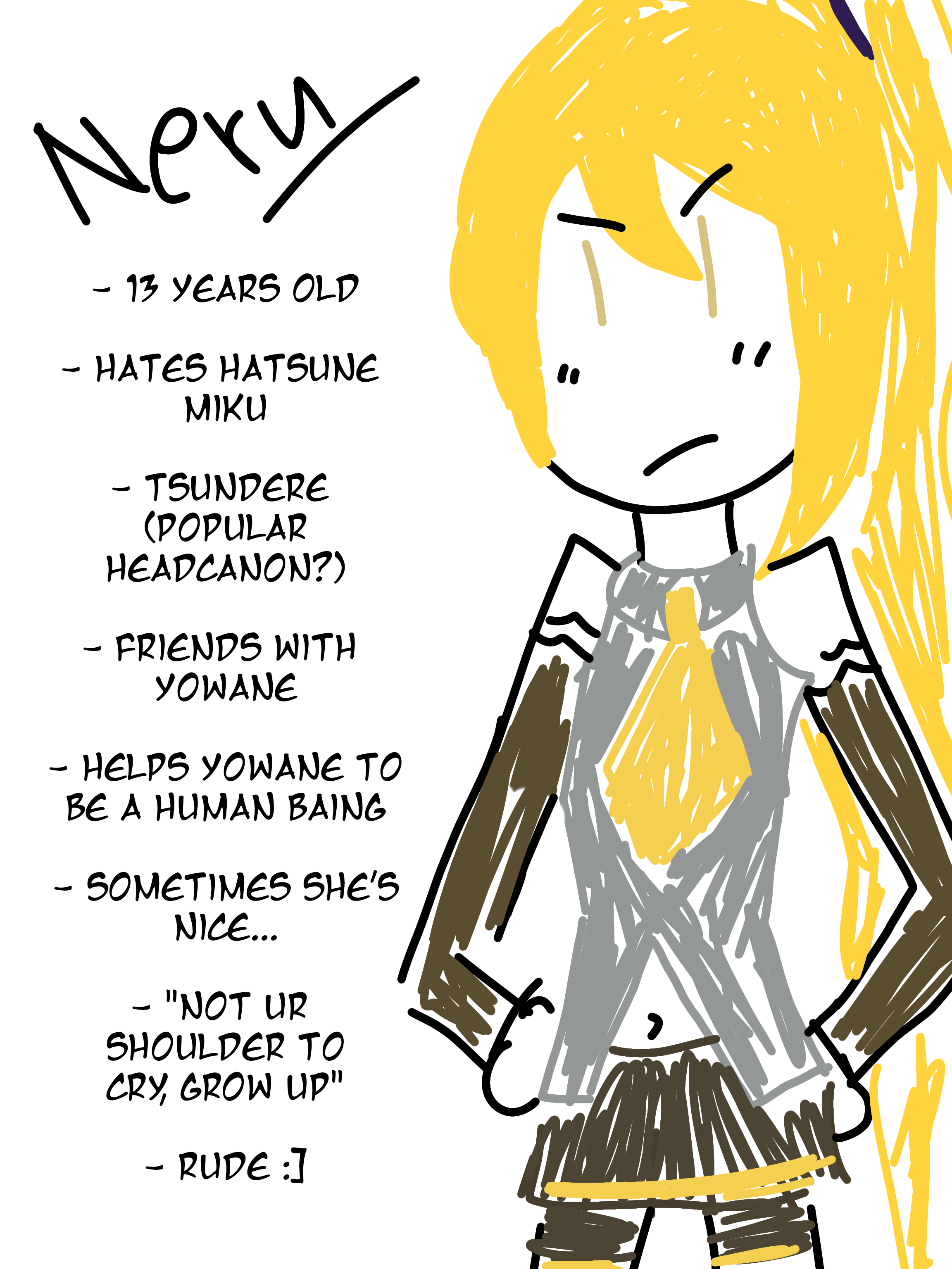 Vocaloid #7 - Neru HeadCanons - ibisPaint