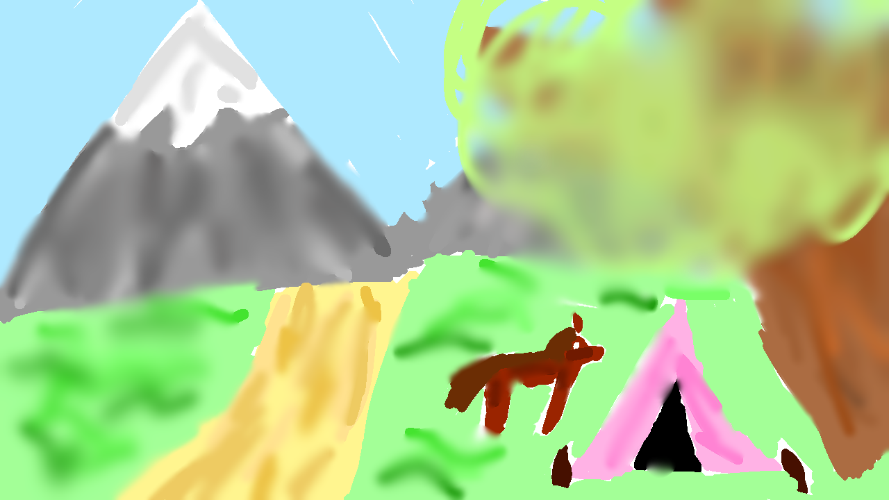 mountains - ibisPaint