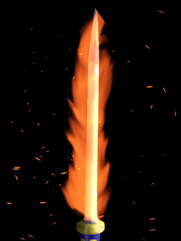 fire sword - ibisPaint