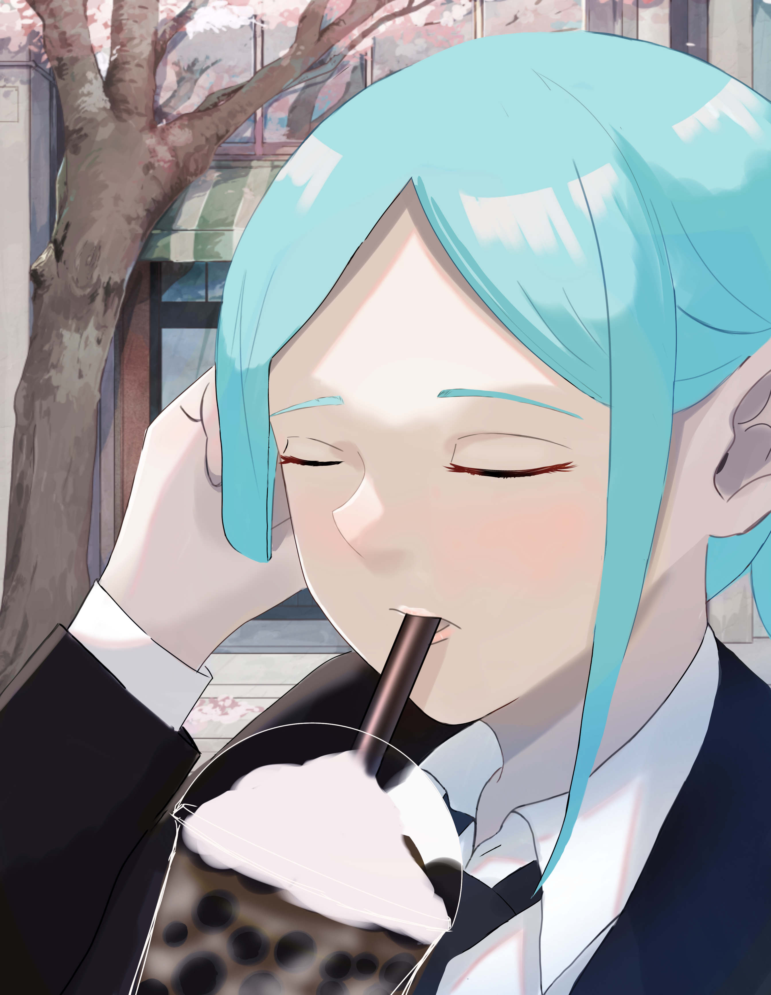 ngedate bareng bundah - ibisPaint