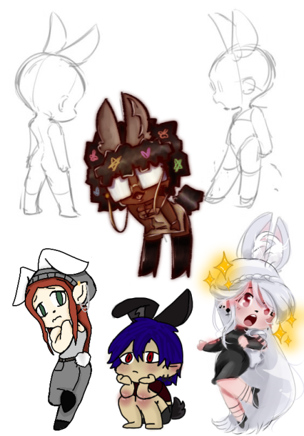 bunny collab - ibisPaint