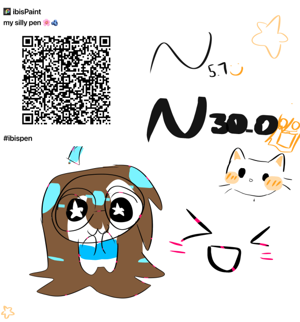 my silly brush ! - ibisPaint