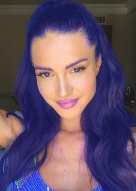 otilia blue hair - ibisPaint