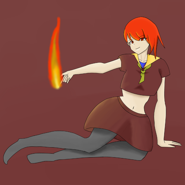 Beautiful Flame - ibisPaint