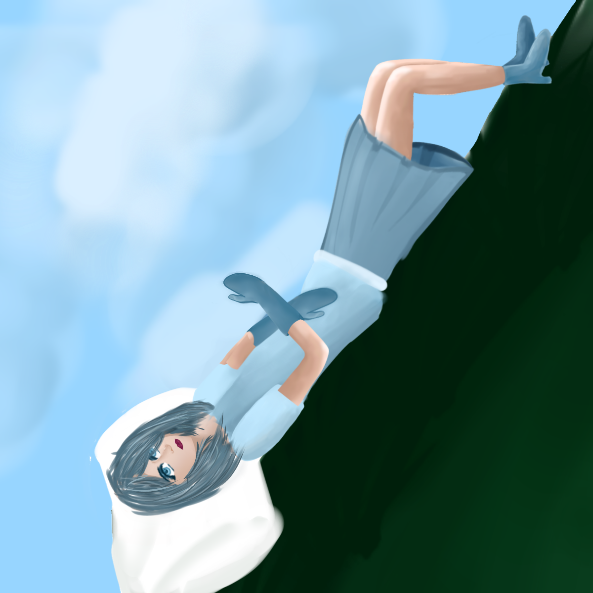 top skirt gloves boots - ibisPaint