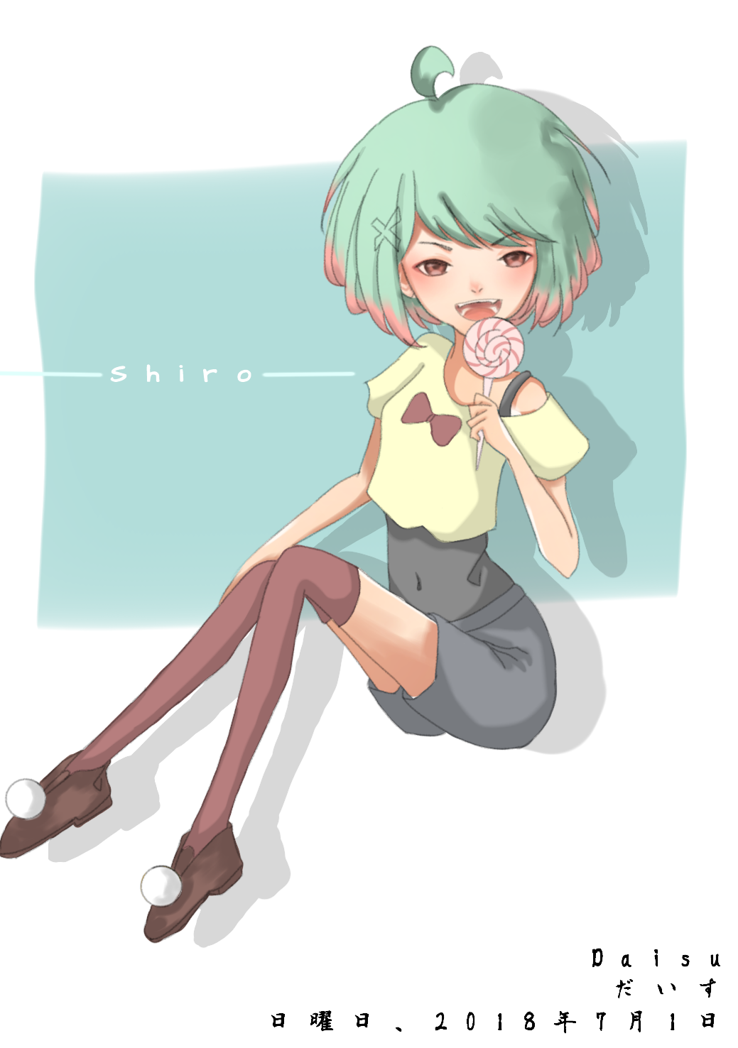 art trade shiro - ibisPaint