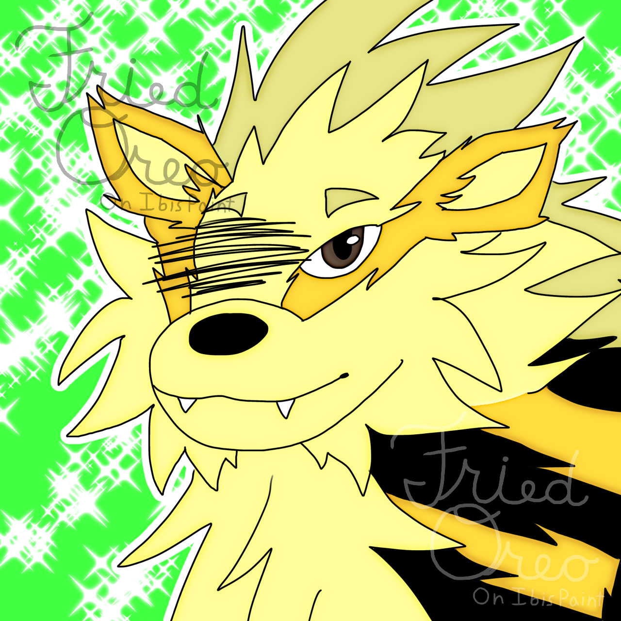Yolk the Shiny Arcanine - ibisPaint