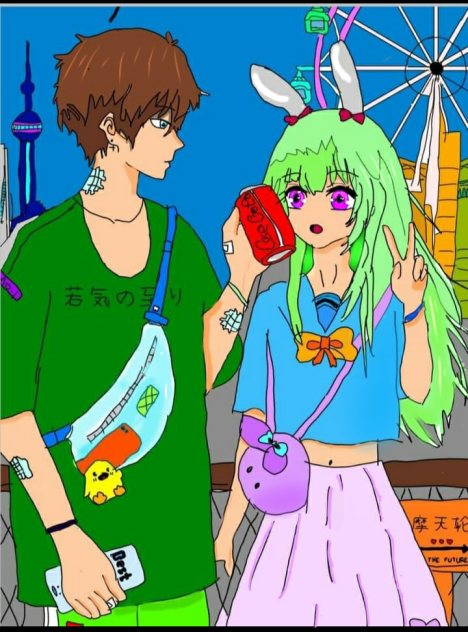 Não é meu mas o dono deu permição pra me - ibisPaint