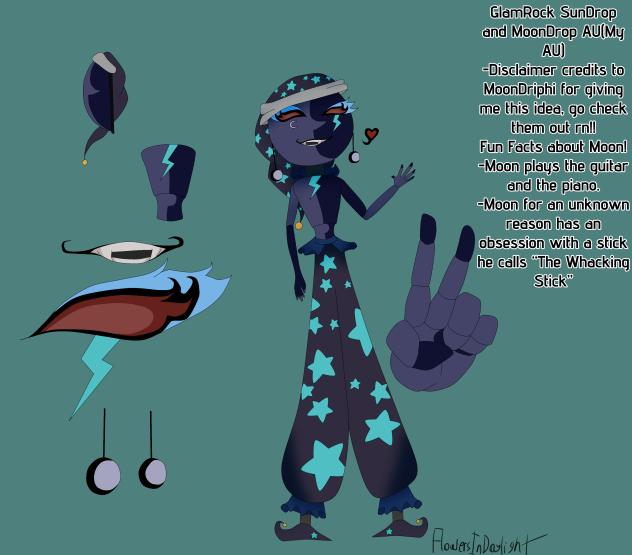 GlamRock MoonDrop AU - ibisPaint
