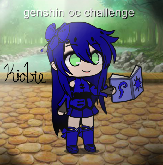 editing my genshin oc from the challenge - ibisPaint