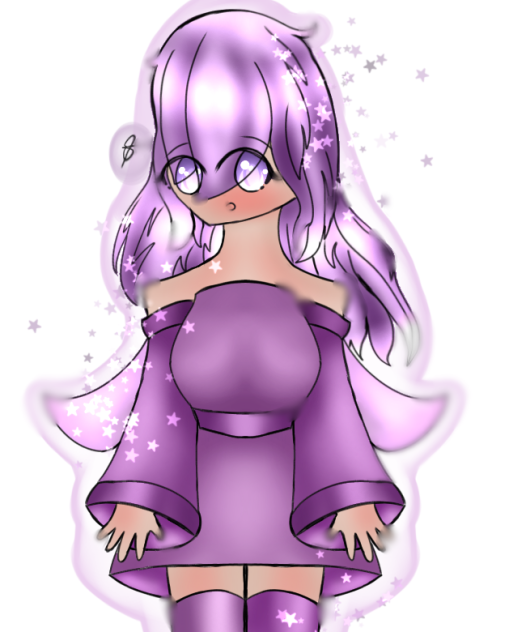 Beautiful Calm Nice Lady - ibisPaint