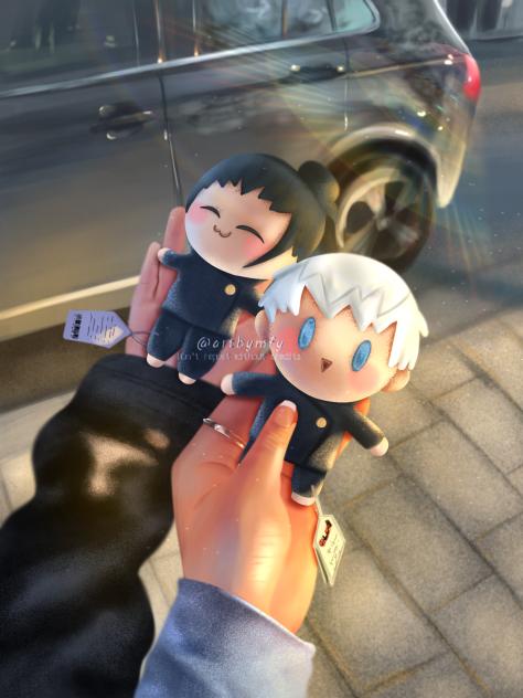 Satosugu Plushies - ibisPaint