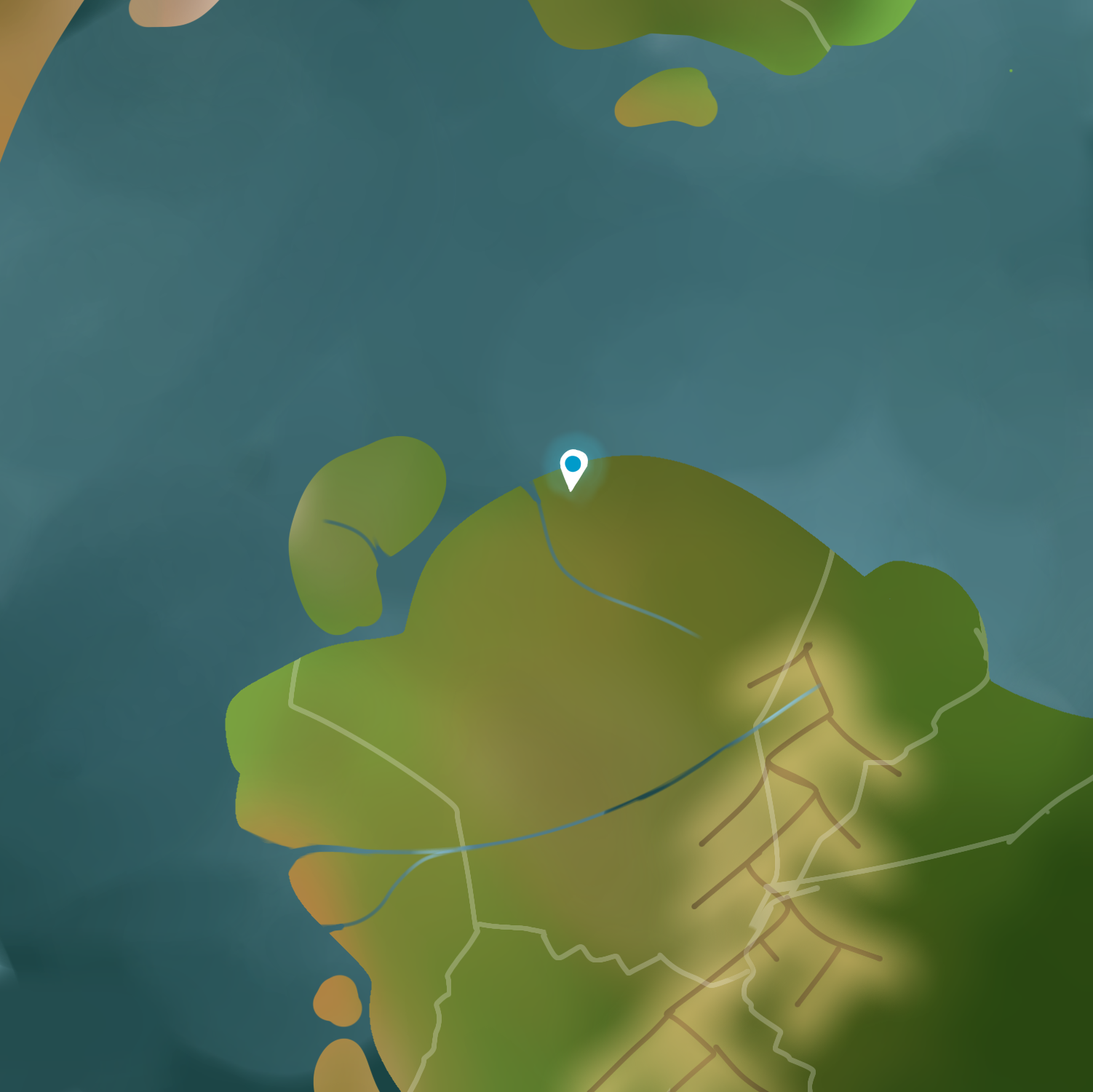 Fantasy map I made - ibisPaint