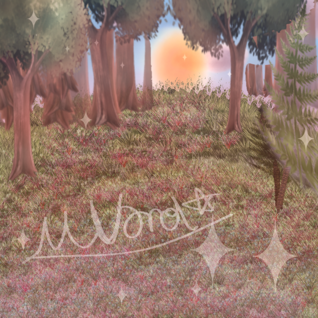 Pretty Garden Background - ibisPaint