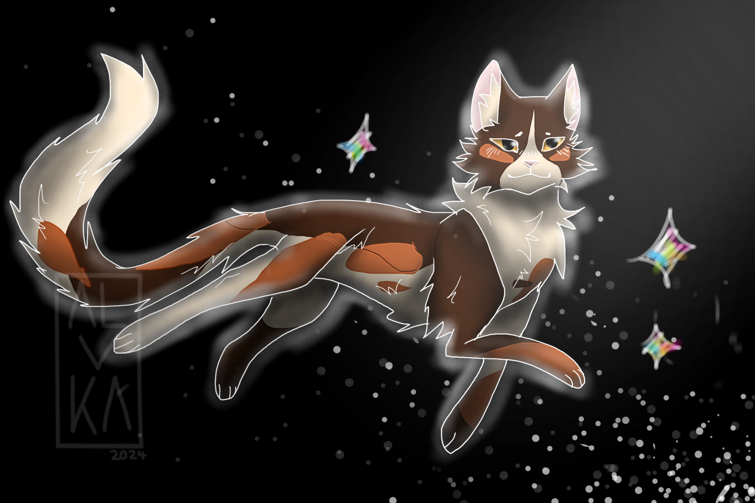 Spottedleaf in StarClan - ibisPaint