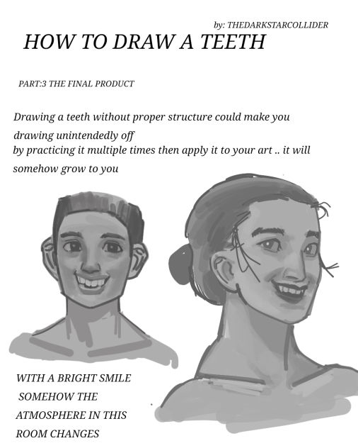 TEETH KNOWLEDGE - ibisPaint