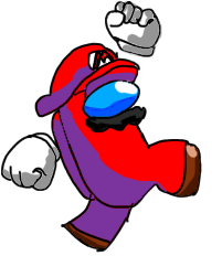Super Mario among us - ibisPaint