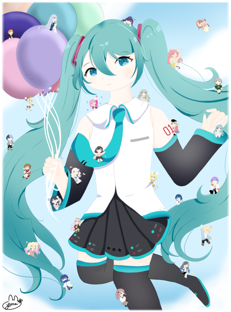 Project Sekai 2nd anniversary fanart art - ibisPaint