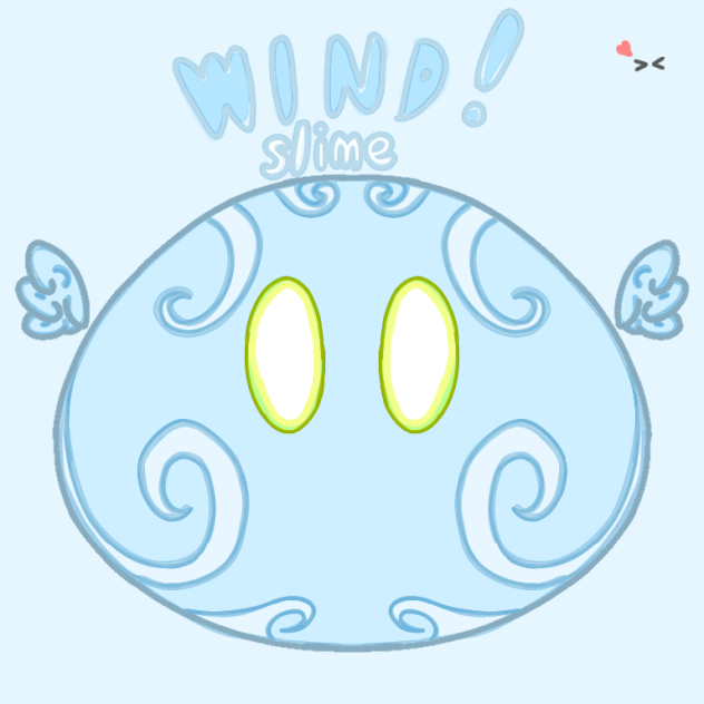 WIND SLIME! - ibisPaint