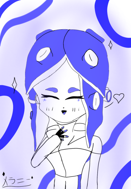 Happy Octo - ibisPaint