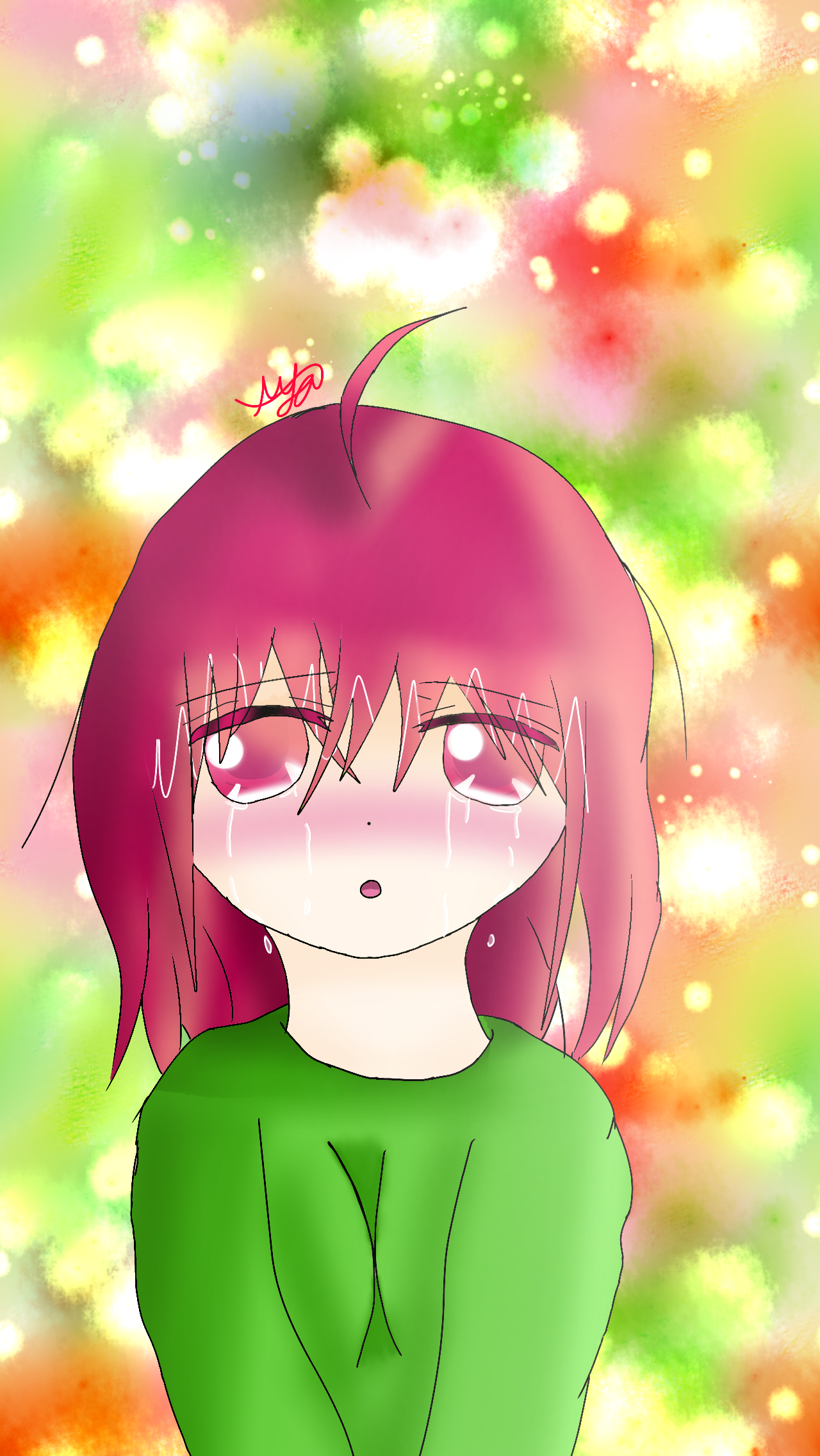 Sad Candy Girl - ibisPaint