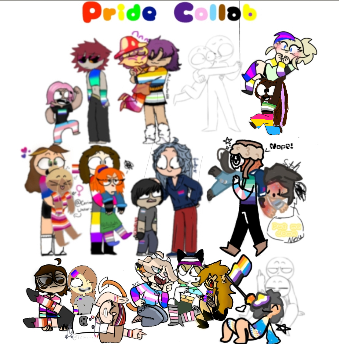 Pride collab again!! - ibisPaint