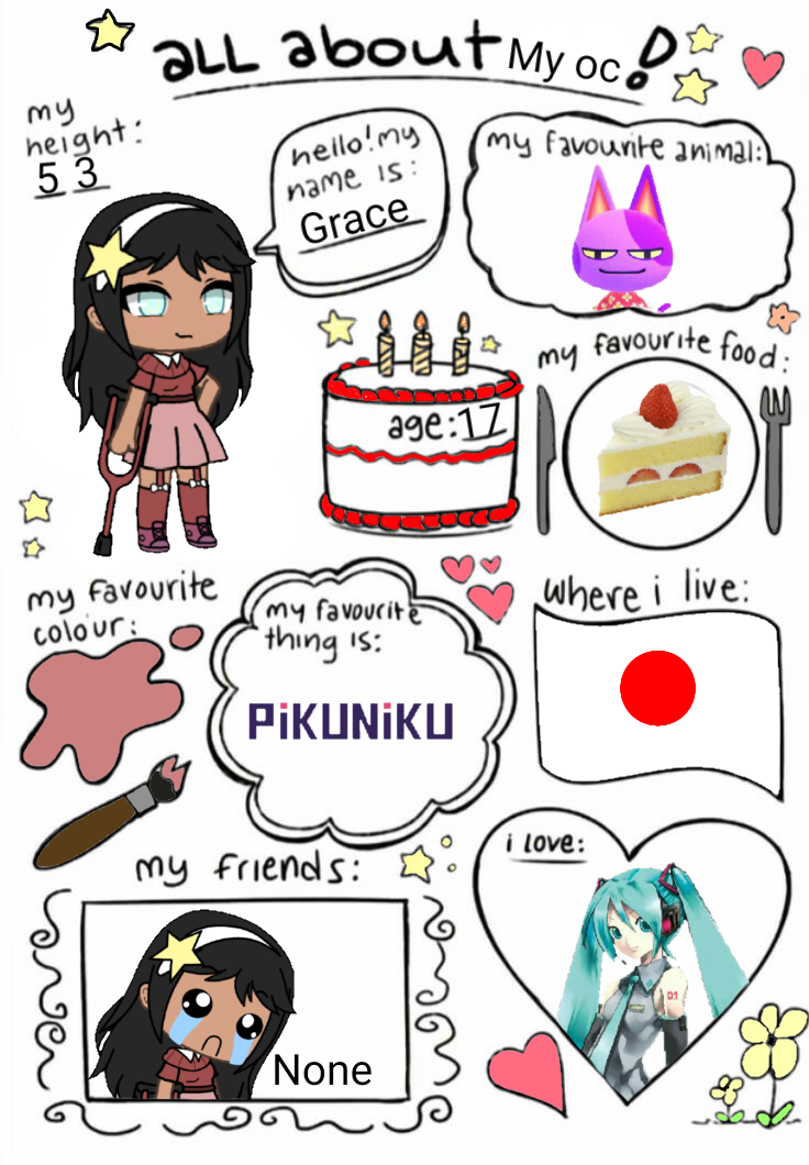all about my oc - ibisPaint