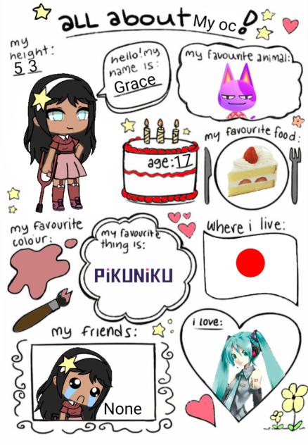 all about my oc - ibisPaint