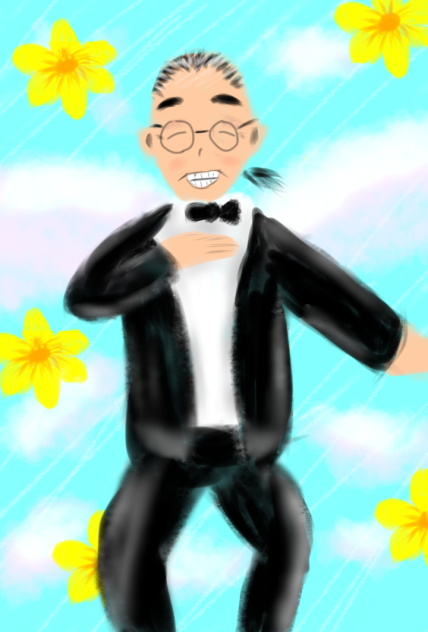 No.129 志村けんさん(Ken SHIMURA) - ibisPaint