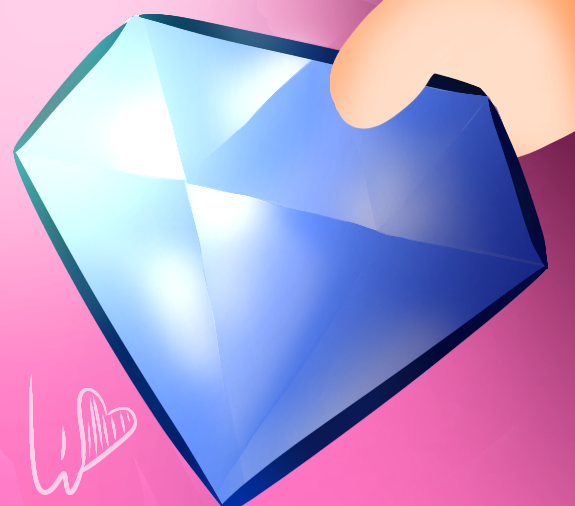 diamond redraw - ibisPaint