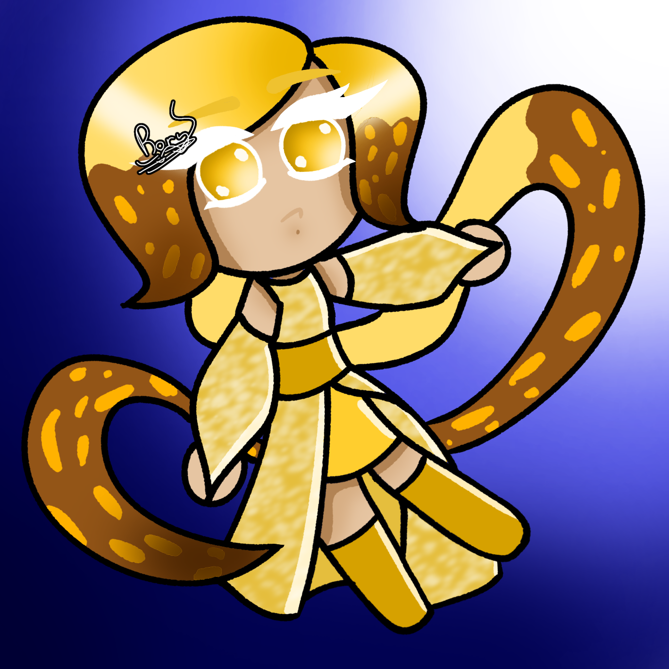 Chocolate Banana Cookie Redesign - ibisPaint