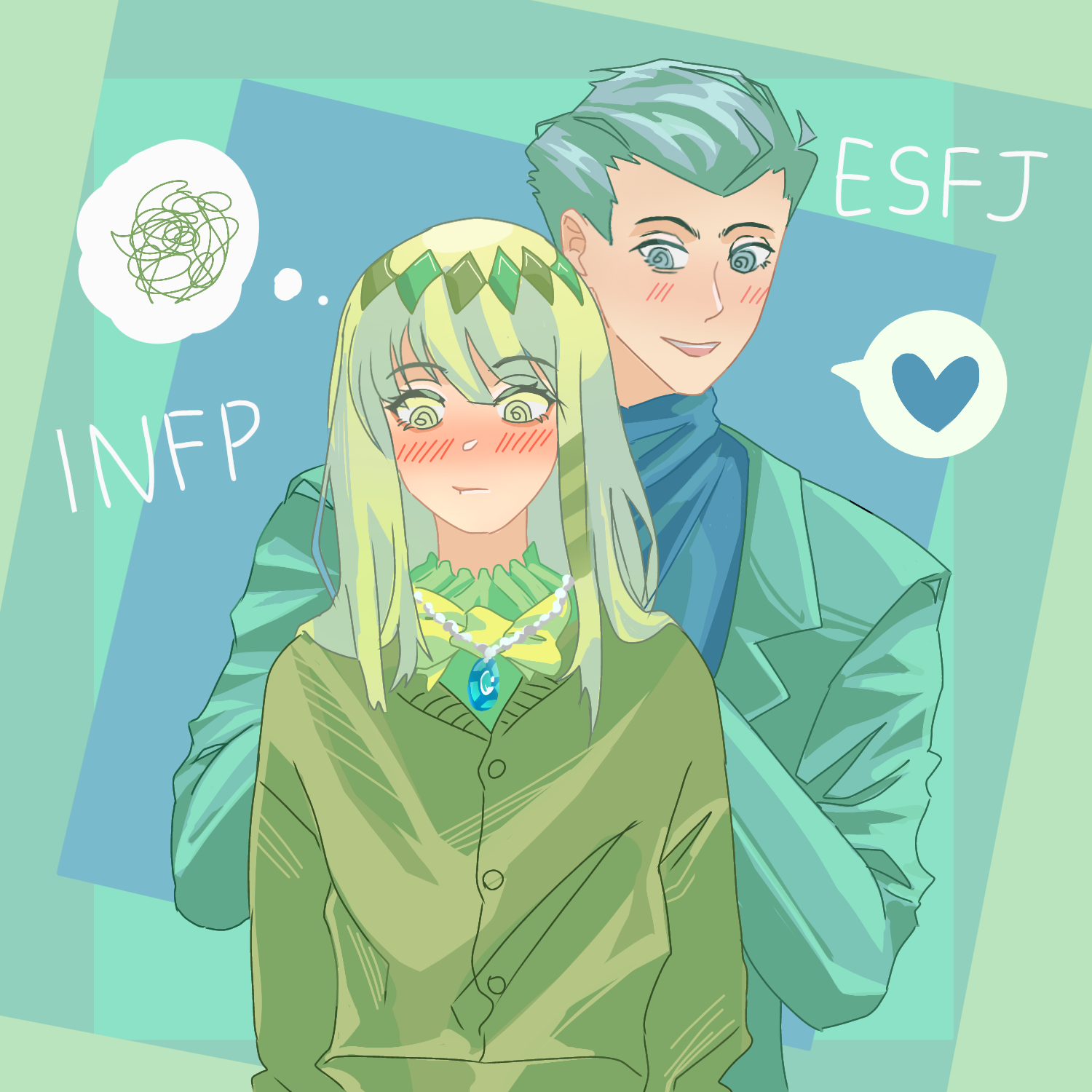 INFP ESFJ - ibisPaint
