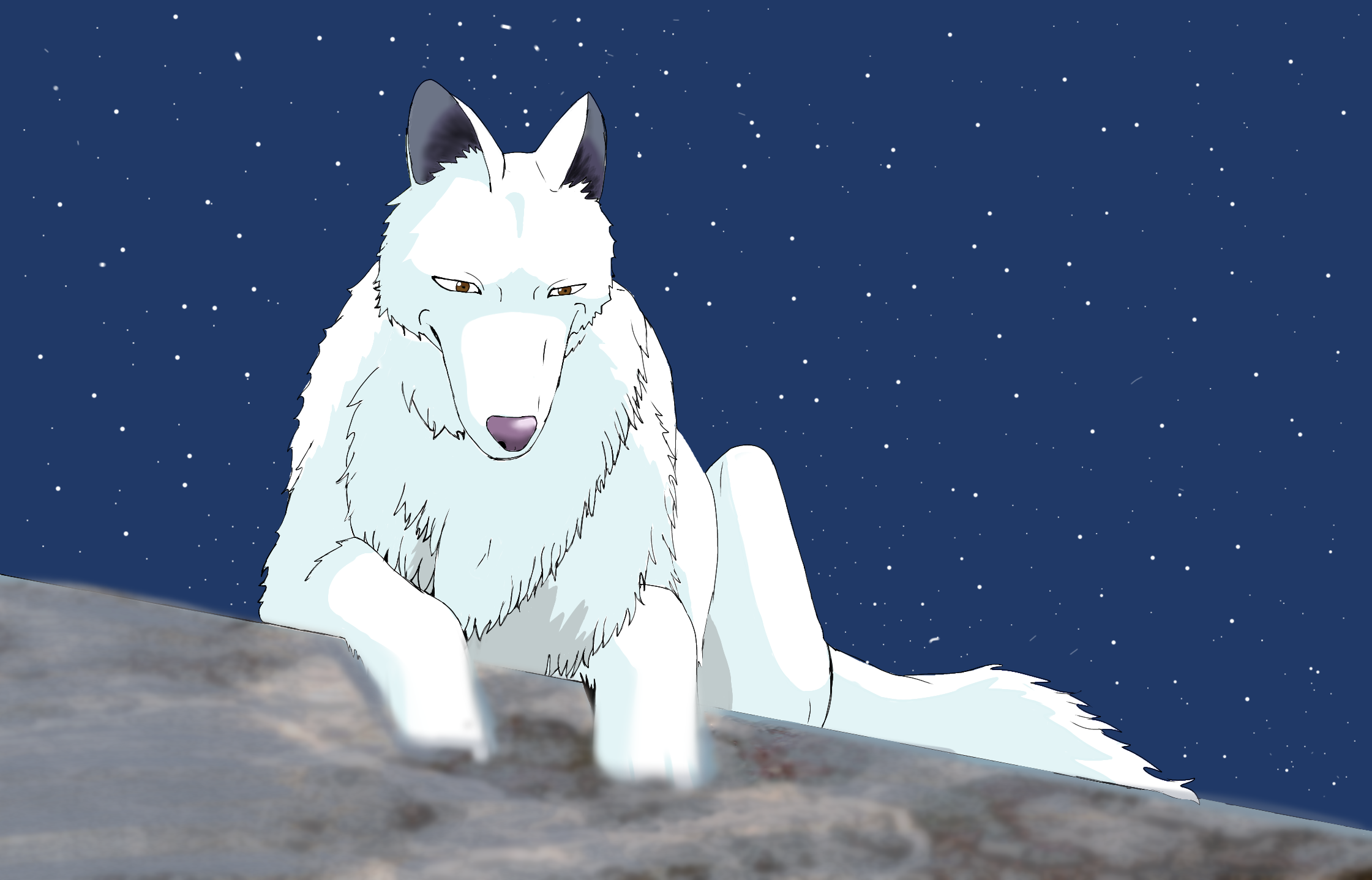 Princesse Mononoké Moro - ibisPaint