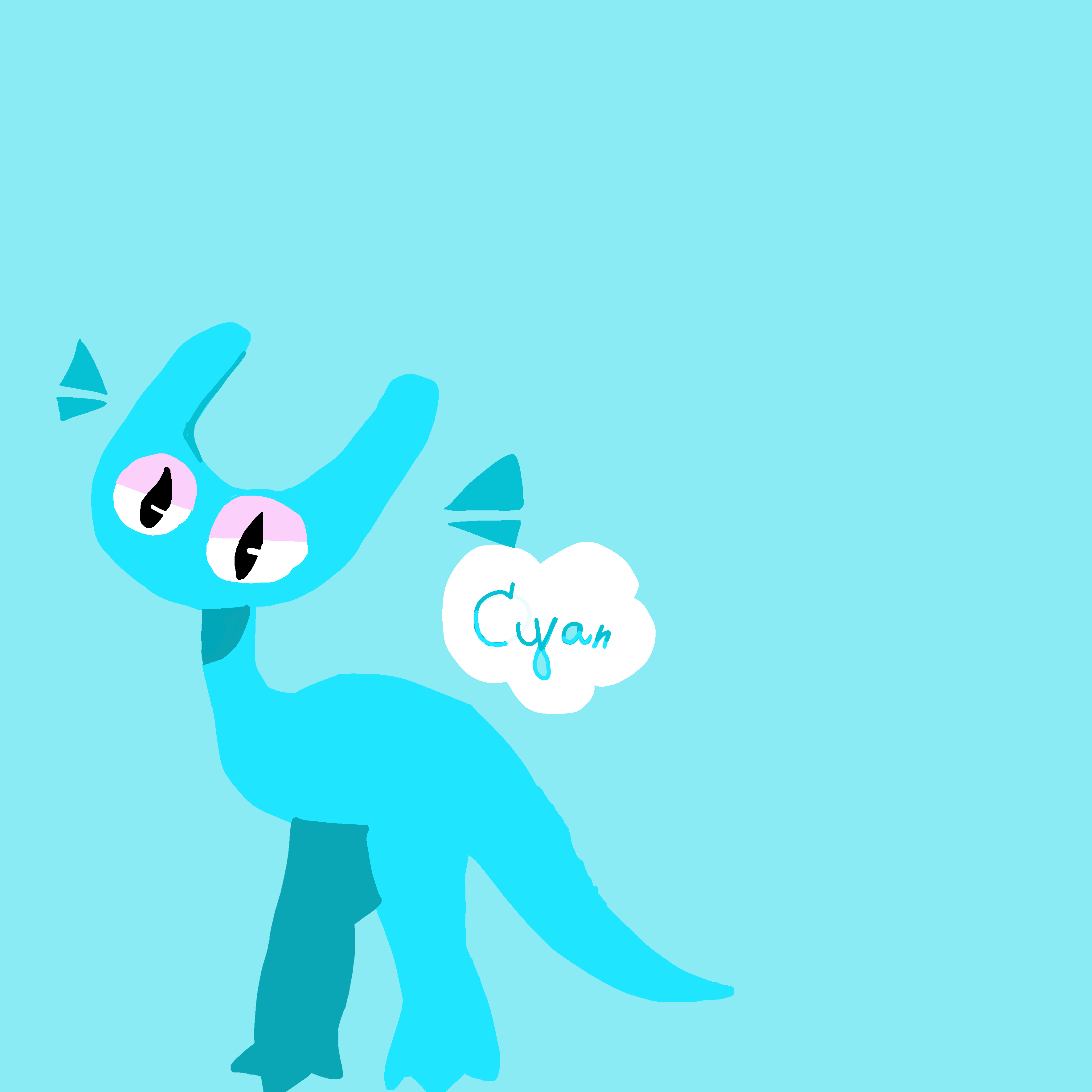 Cyan🔹Fanart - ibisPaint
