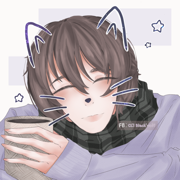 Hello do you want hot chocolate from🐺 - ibisPaint