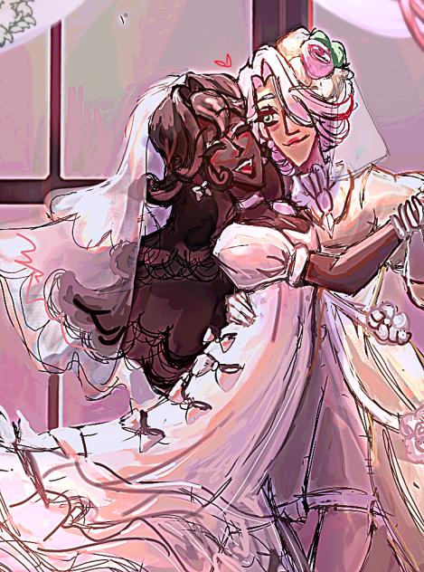 Black forest and Wedding cake cookie_Restaurado - ibisPaint