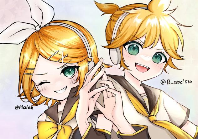 Kagamine Rin&Len - ibisPaint