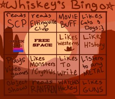 ☆🥃Whiskey's Bingo🥃☆ - ibisPaint