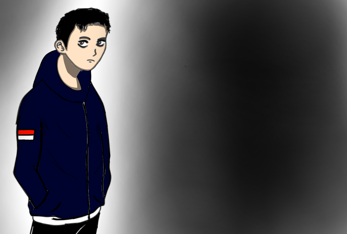 Jacket Man - ibisPaint