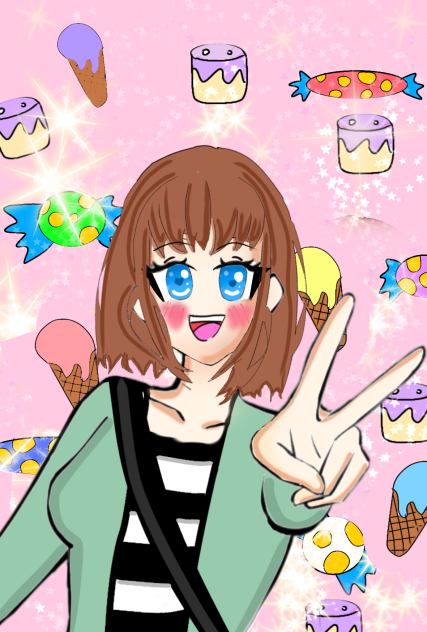 CANDY WORLD - ibisPaint