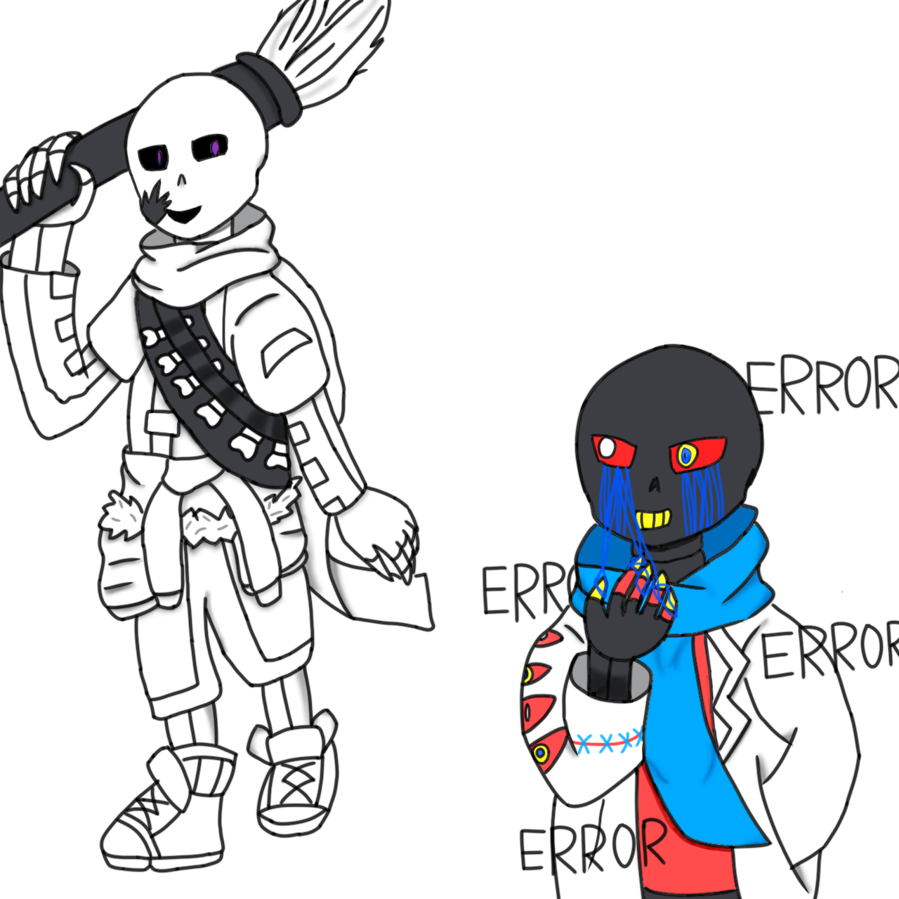 Hollow!ink & Righteous!error - ibisPaint